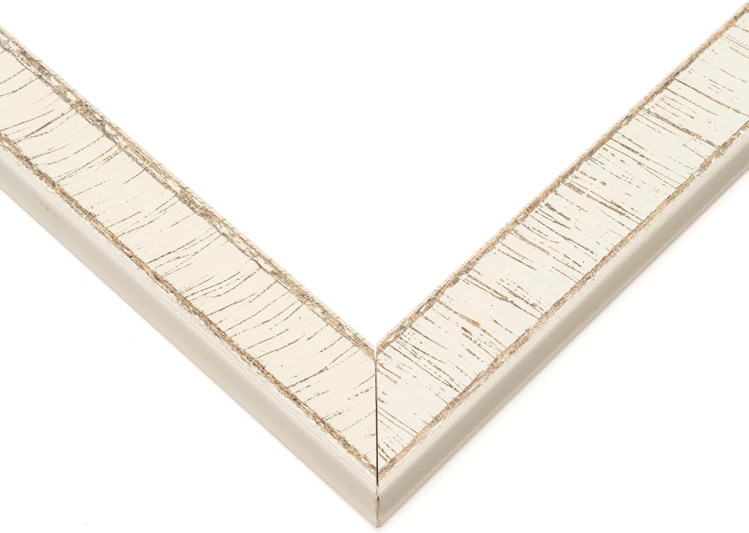 Amazon.com - 5x15 IN Frame White Solid Wood Picture Frame Width 1.25 ...