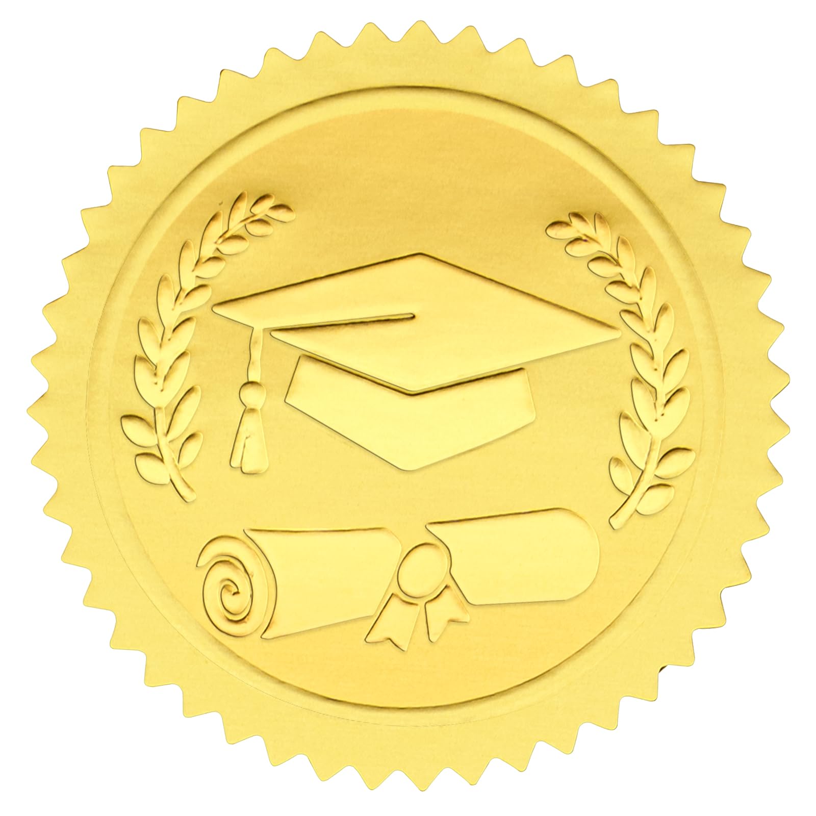 Amazon.com: Anwyll Graduation Stickers,Gold Foil Embossed Graduation ...