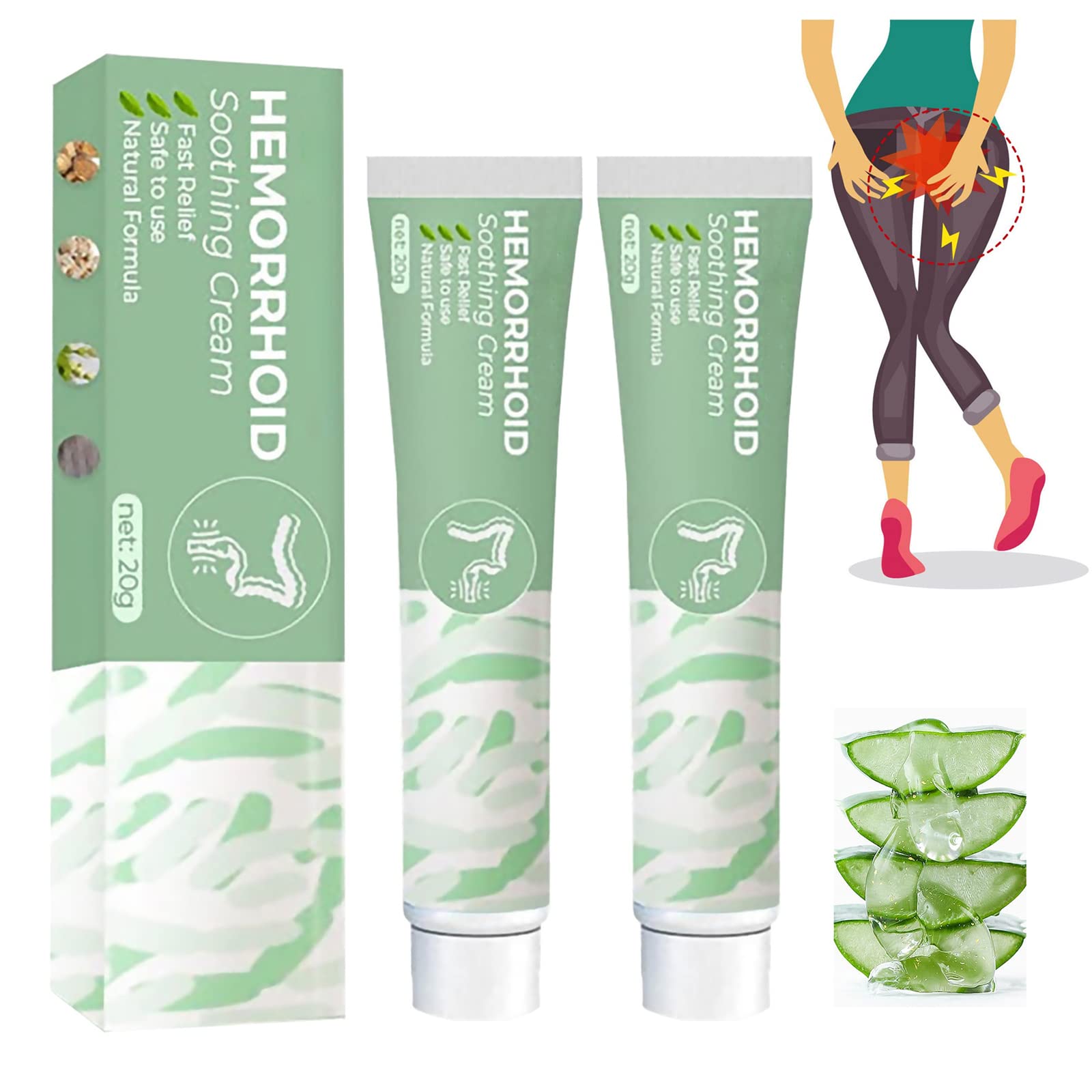 Buy SAYGI German Koltax Hemorrhoid Soothing Cream, Natural al ...