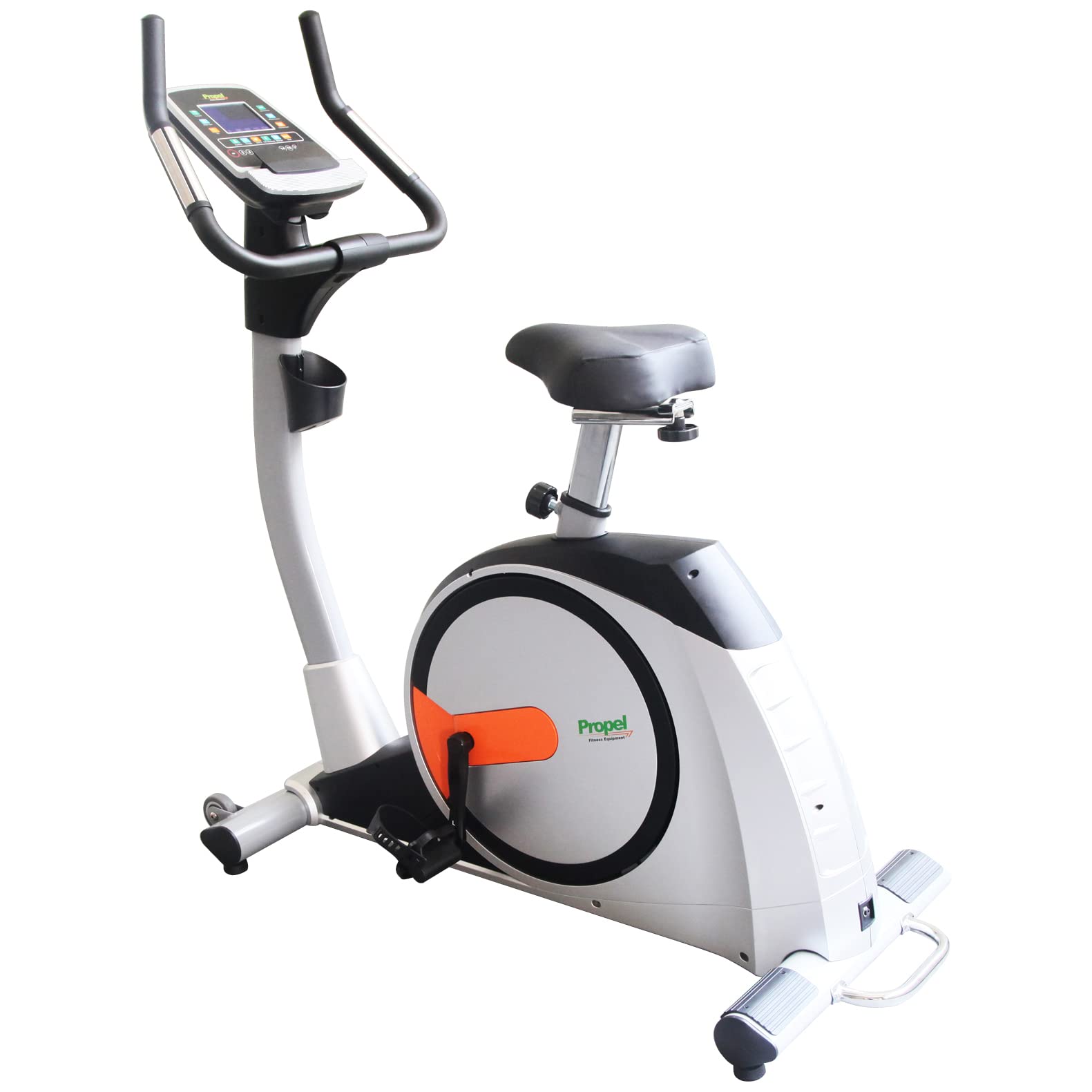 FitnessOne Propel CU 92i Commercial Upright Bike| Max Weight: 150 Kgs | 24 Levels Auto Tension ...