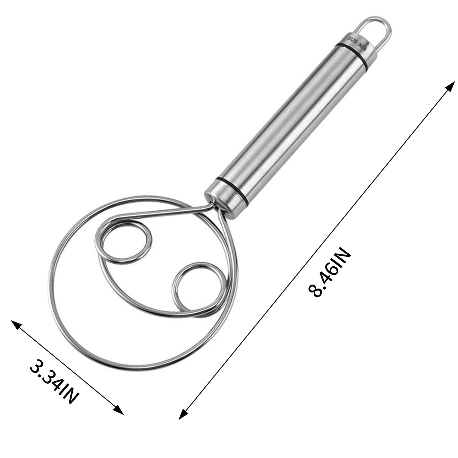 Watch Stainless Steel Magic Dough Whisk on Amazon Live