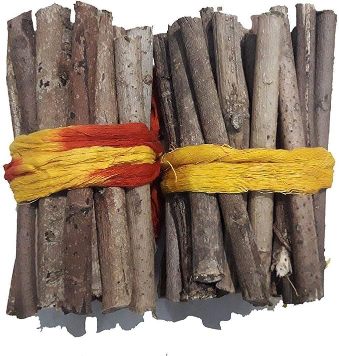 Mango Wood Stick for HAVAN and Pooja Set of 20 : Amazon.in: Home & Kitchen
