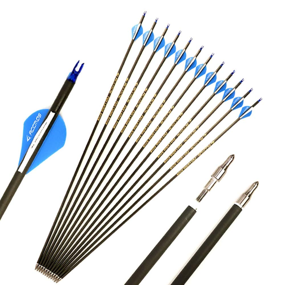 Accmos Archery Products Arrow Tips 300-Spine Arrow 31-Inch Arrow Target ...