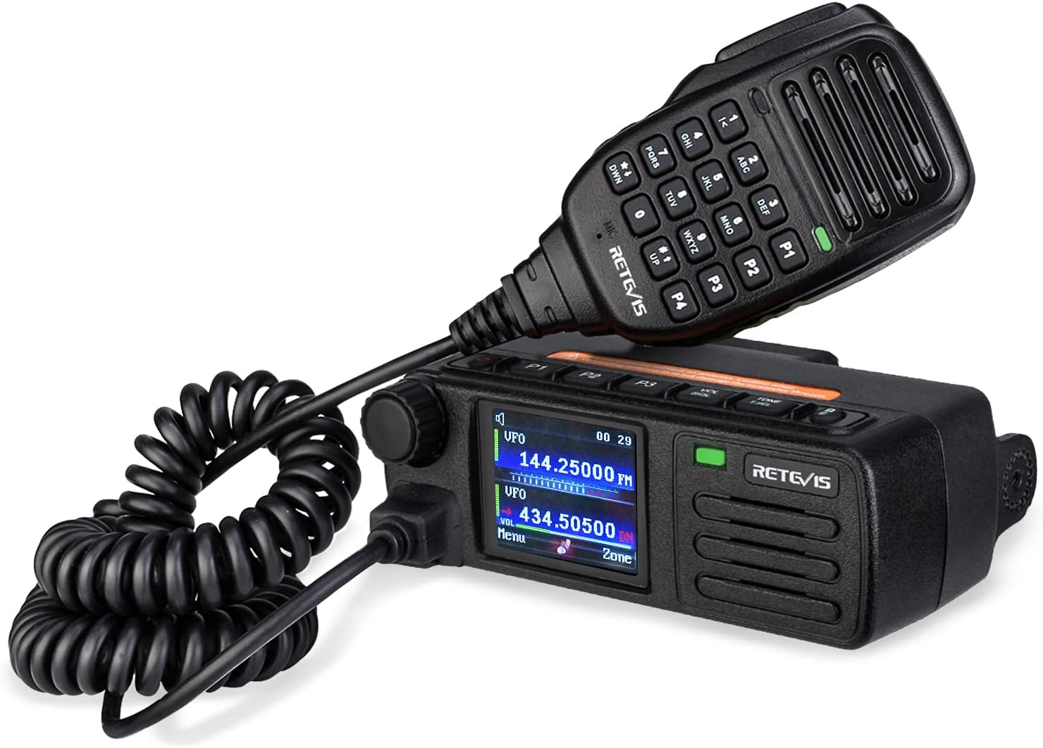 Amazon.com: Retevis RT73 DMR Radio, Dual Band Mobile Transceiver ...