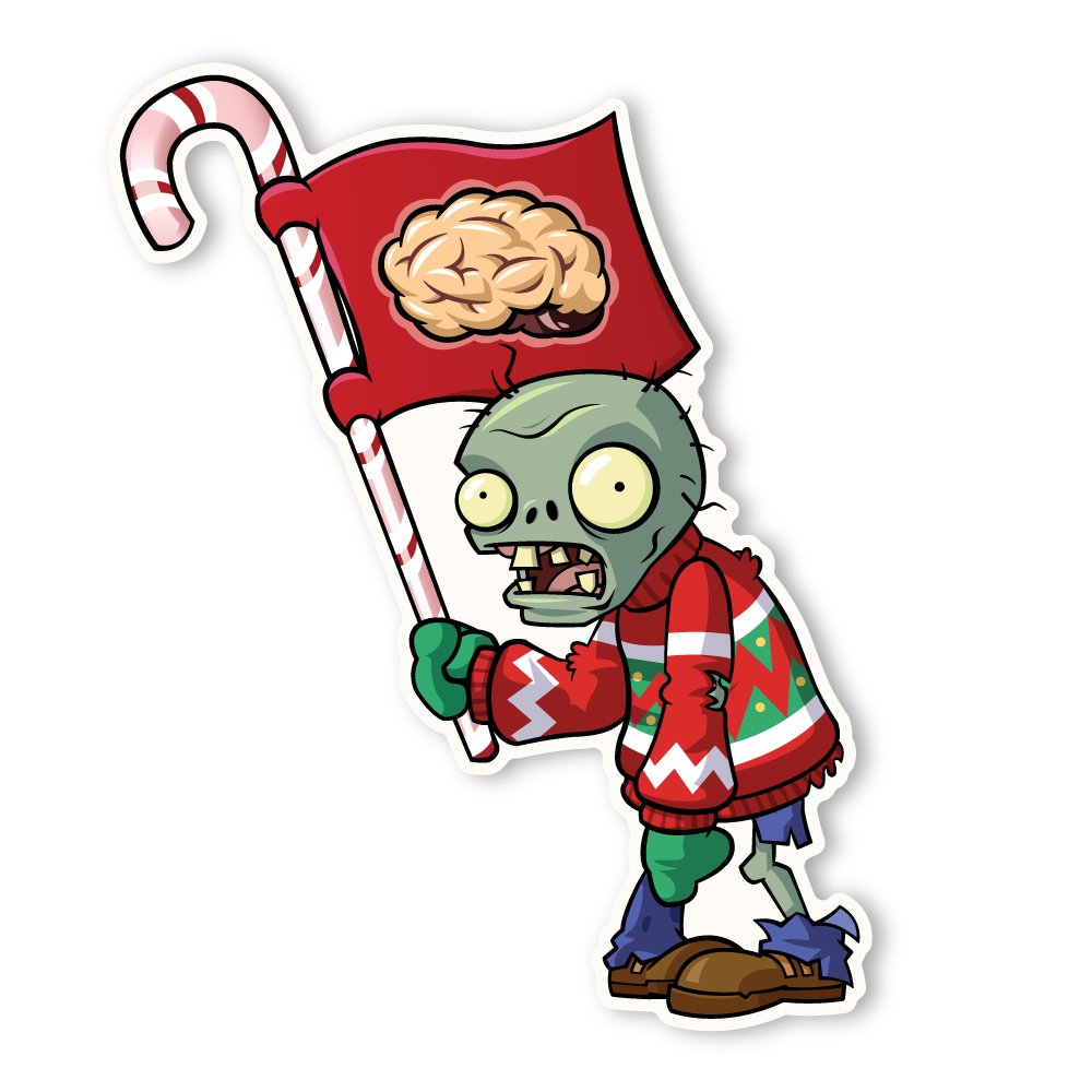 Pvz Zombie Flag