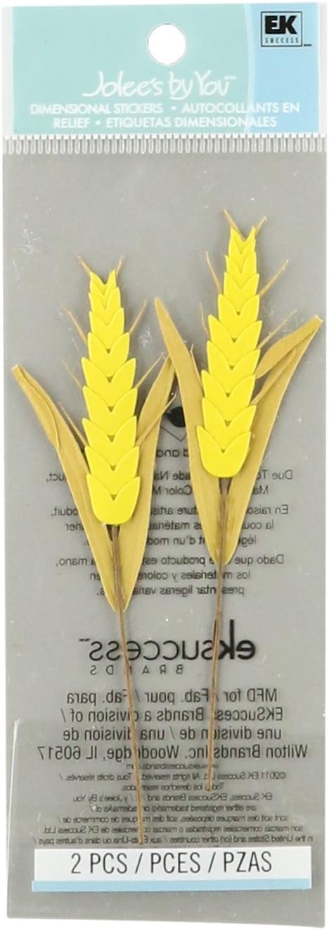 Amazon.com: Jolee's Boutique Wheat Stalks Dimensional Stickers