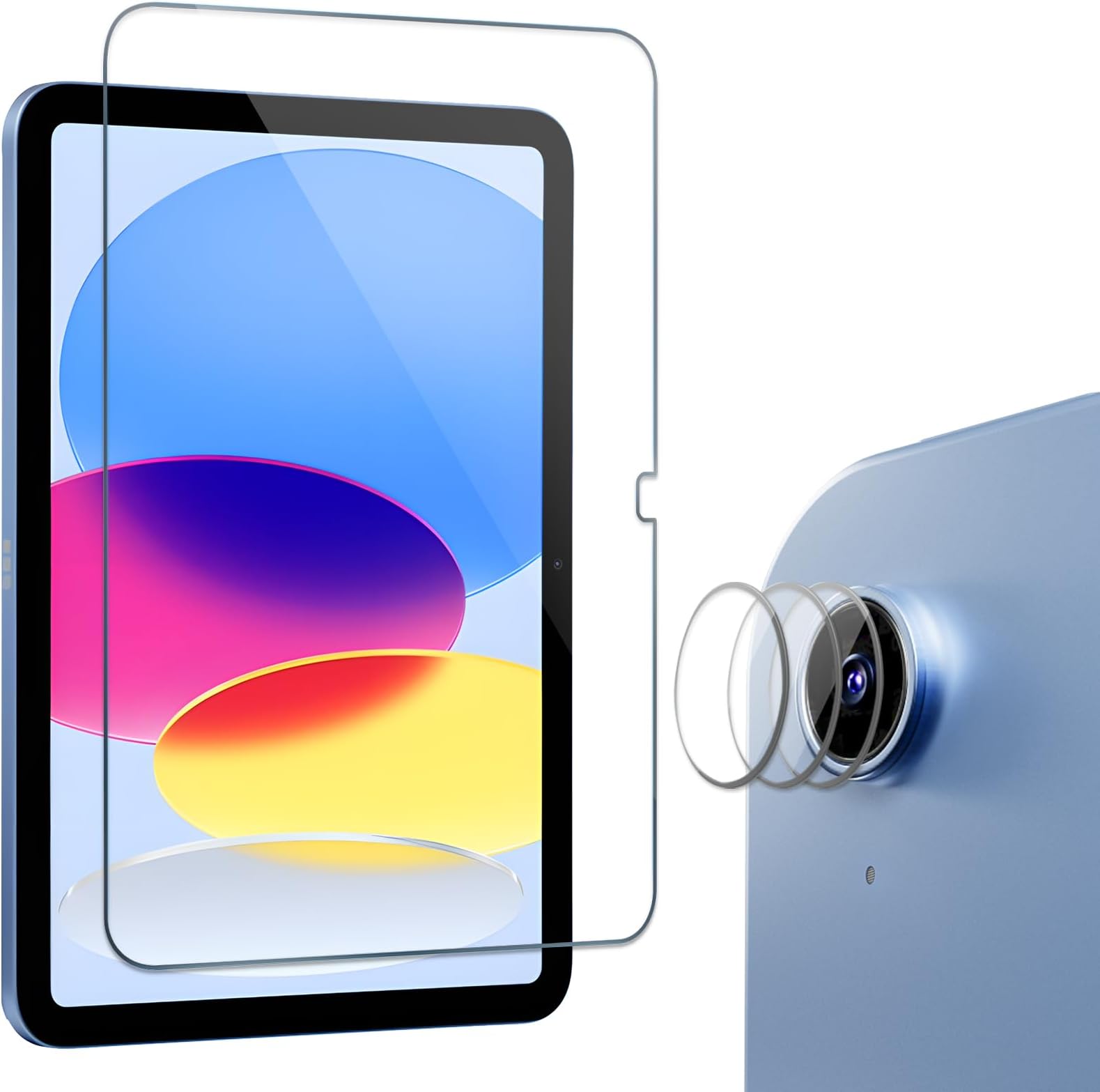 Amazon.com: ProCase 1+3 Pack Tempered Screen Protector for iPad (A16 ...