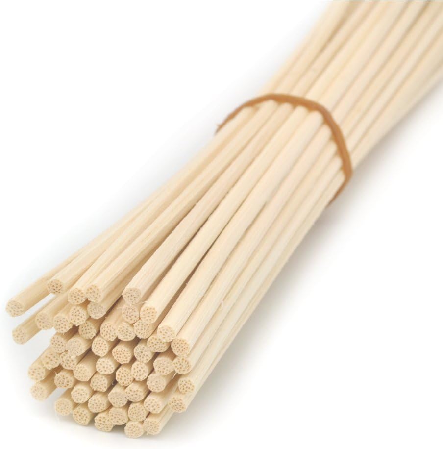 Amazon.com: Ougual 100 Pieces Natural Rattan Reed Diffuser Replacement ...