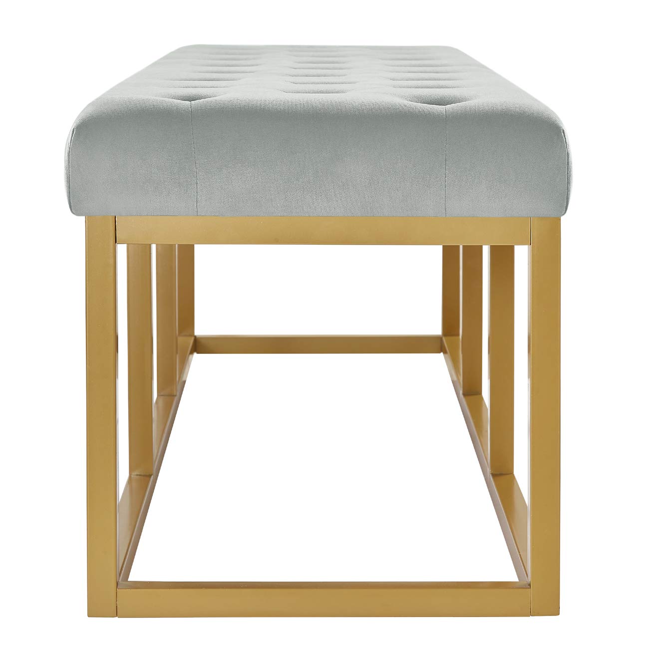Snapklik.com : 24KF Upholstered Tufted Long Bench
