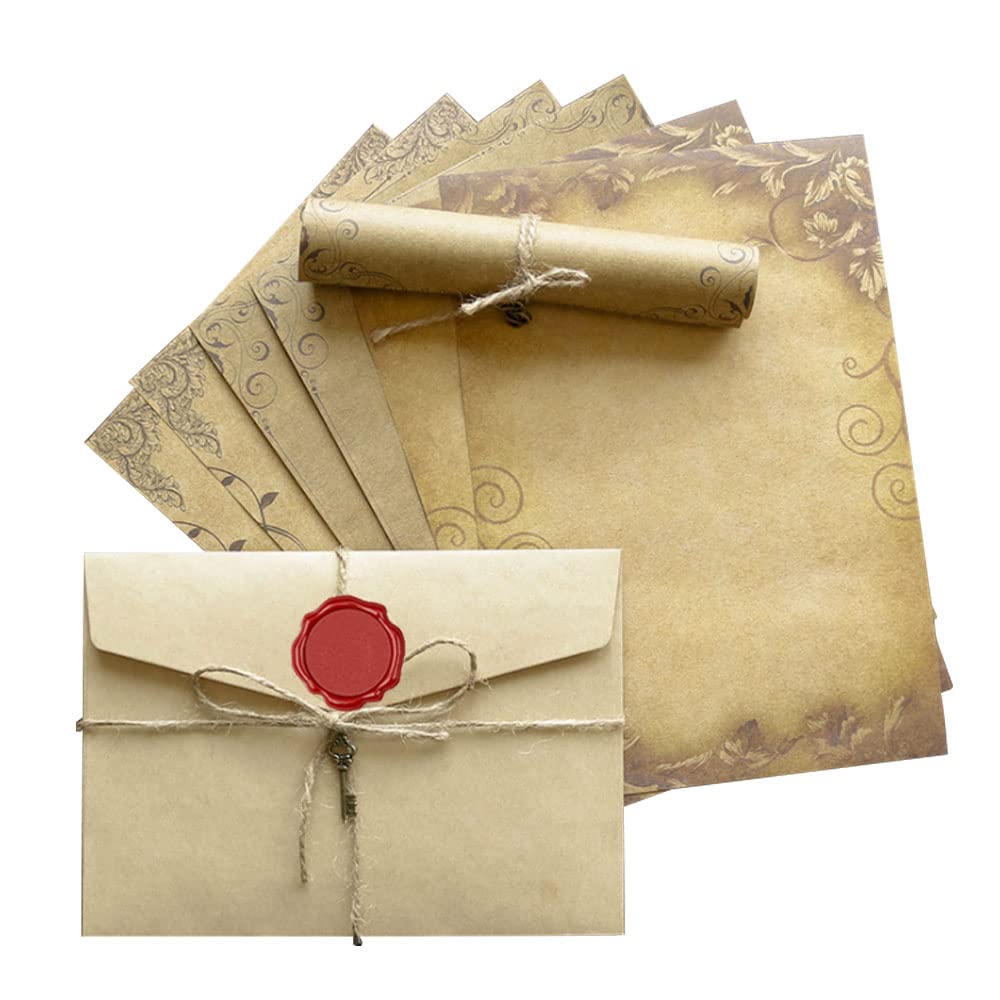 Papel De Carta Con Sello Distintivo