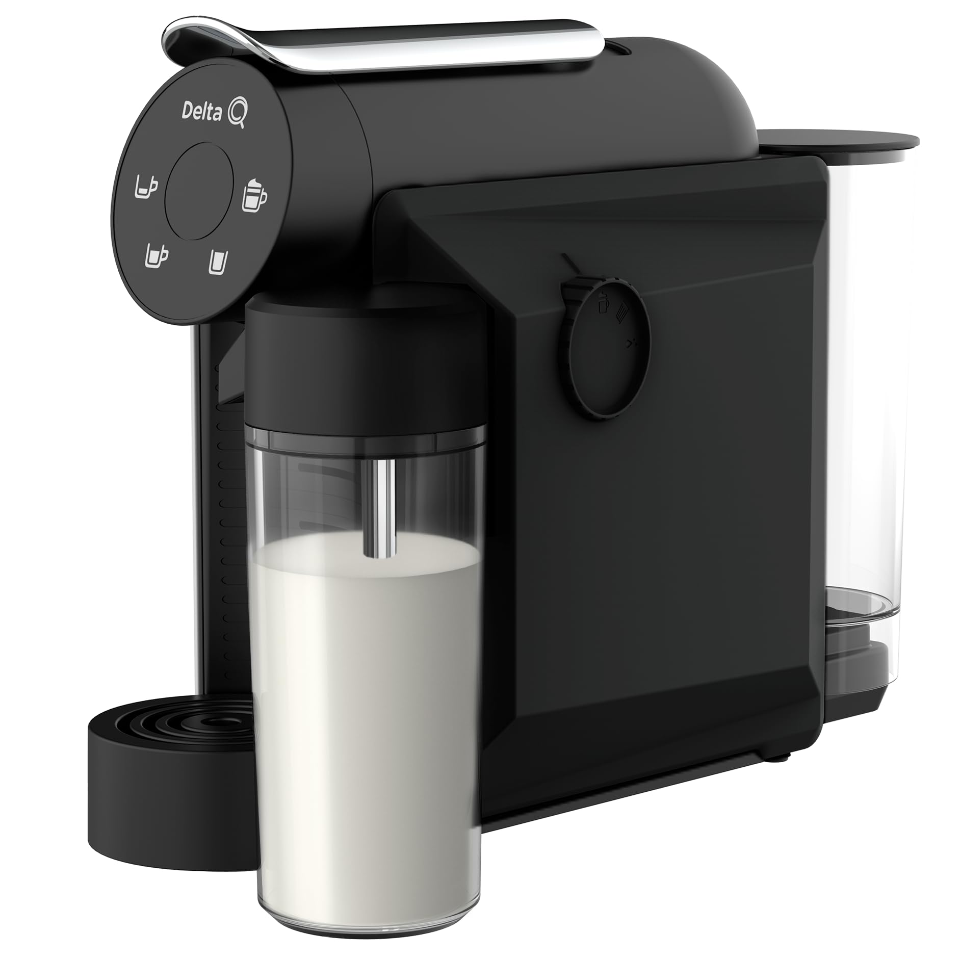 Cafeteira Espresso Cappuccino Mini Mikqool Preta, 127V Delta Q | Amazon ...
