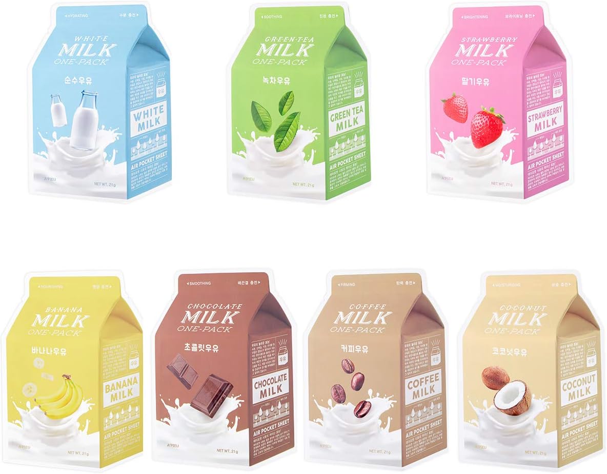 APIEU Milk-One-Pack 7 Sheets : Amazon.co.uk: Grocery
