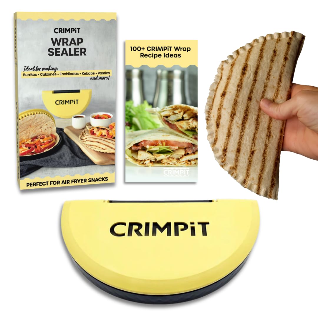 CRIMPiT Wrap Sealer - Plus 100 Ideas Recipe Book - Made in The UK ...
