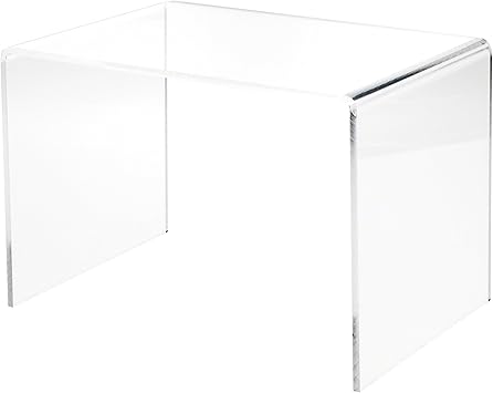Amazon.com: Plymor Clear Acrylic Rectangular Display Riser, 8" H x 12 ...