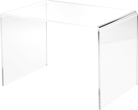 Amazon.com: Plymor Clear Acrylic Rectangular Display Riser, 8" H x 12 ...