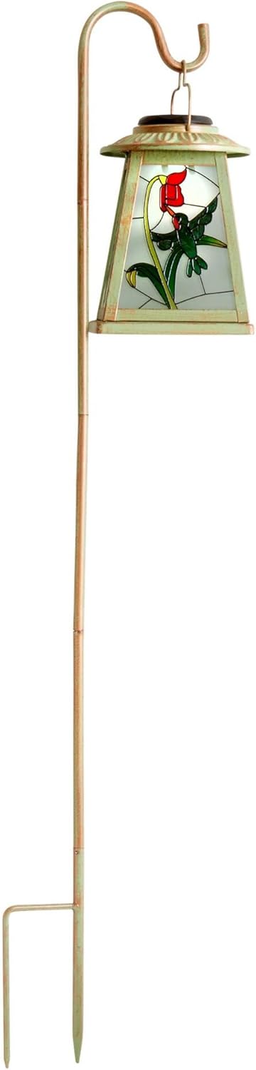 Sunrays Mosaic Solar Lantern- Hummingbird 36 inch High - Amazon.com