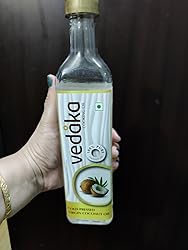 Amazon Brand - Vedaka Cold Pressed Virgin Coconut Oil 1 L Bottle | 100% ...