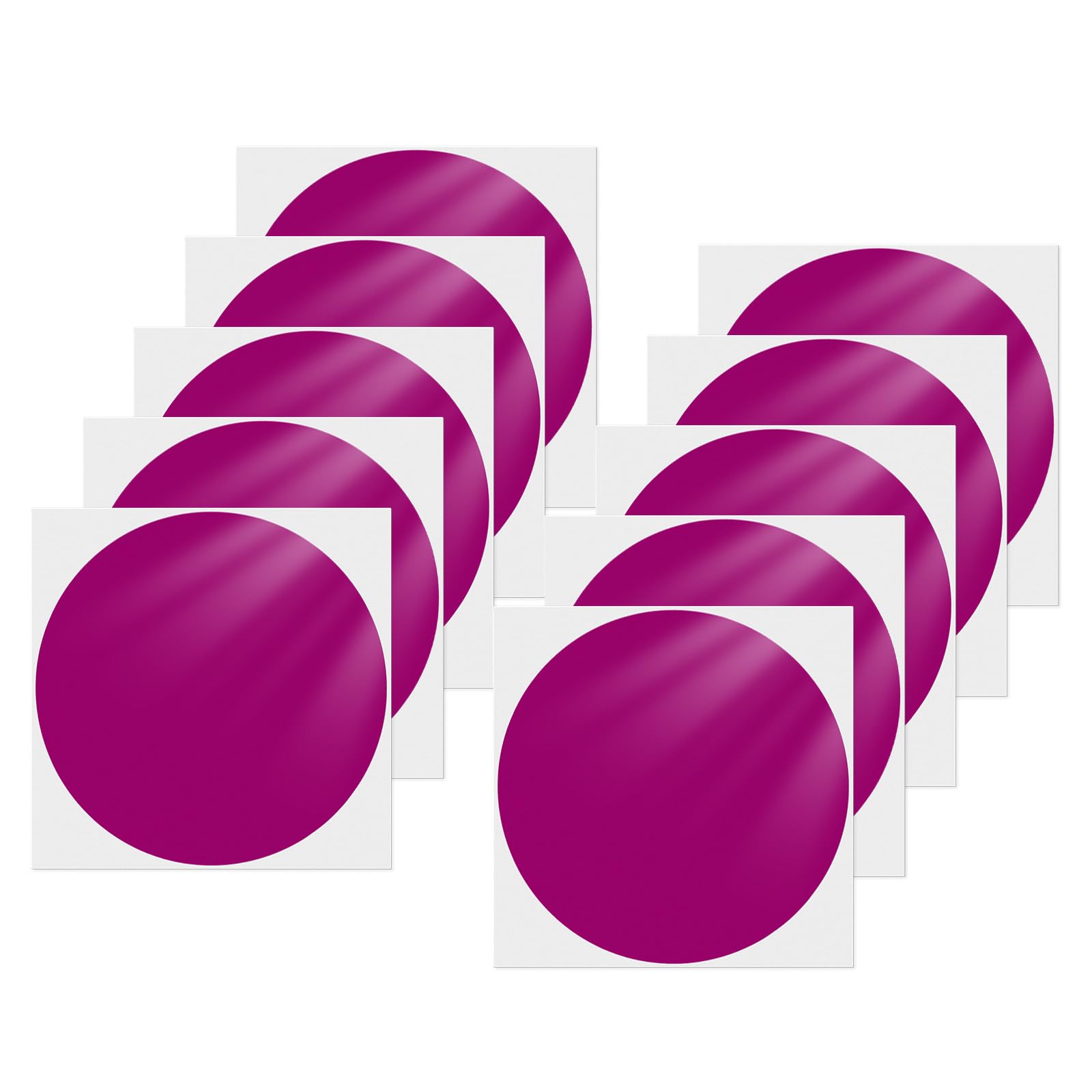 Snapklik.com : Rose Dot Stickers 6 Inches Vinyl Self-Adhesive ...