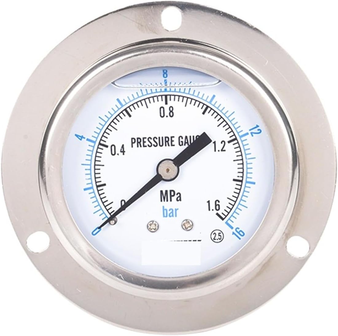 Amazon.co.jp: 圧力計 YN60BF-ZT M14*1.5 60mm 304 ステンレススチール圧力計(YN60BF-ZT 0-0.1MPA) : 産業・研究開発用品