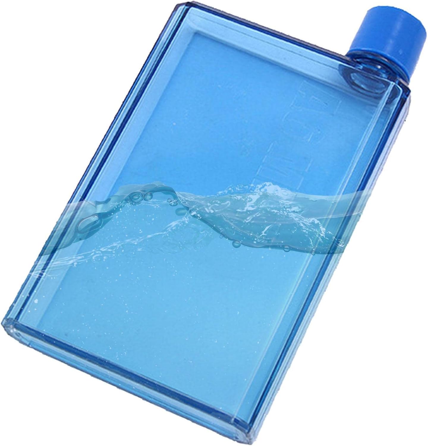 Amazon.com: Flat Water Bottle - Purse Water Bottle - A5 A6 Plastics ...