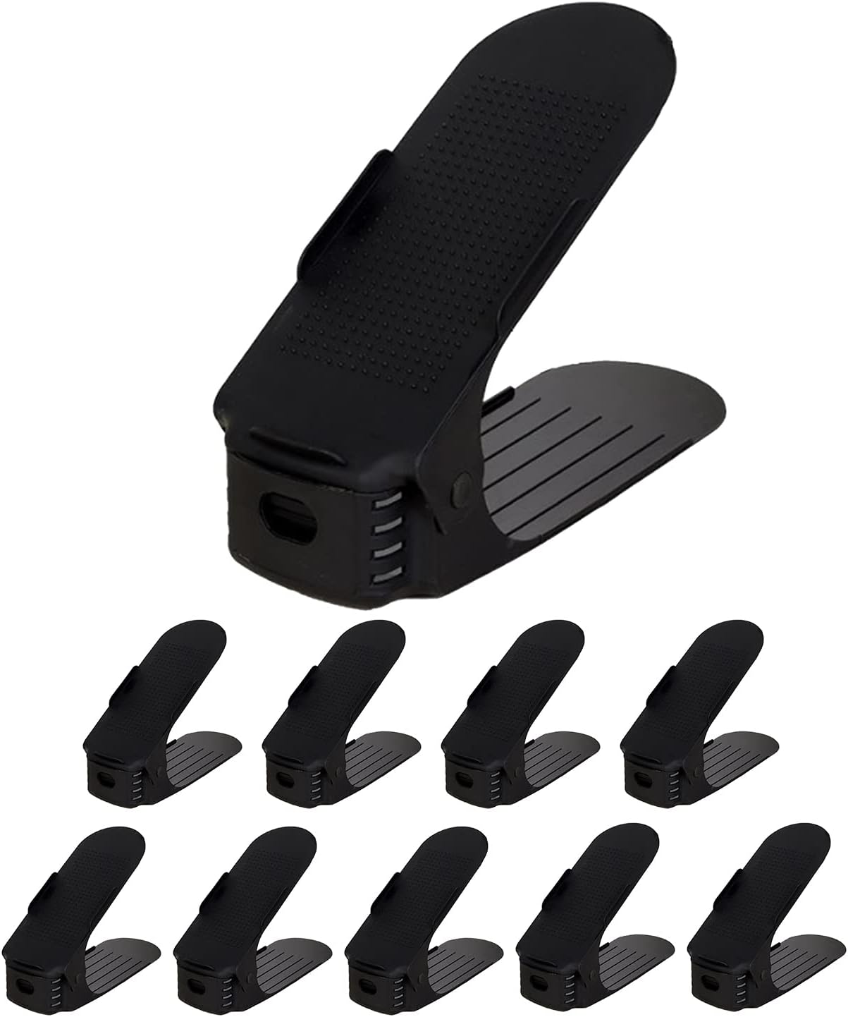 Shoe Slots Organizer, Adjustable Shoe Stacker, Adjustable Shoe Stacker ...