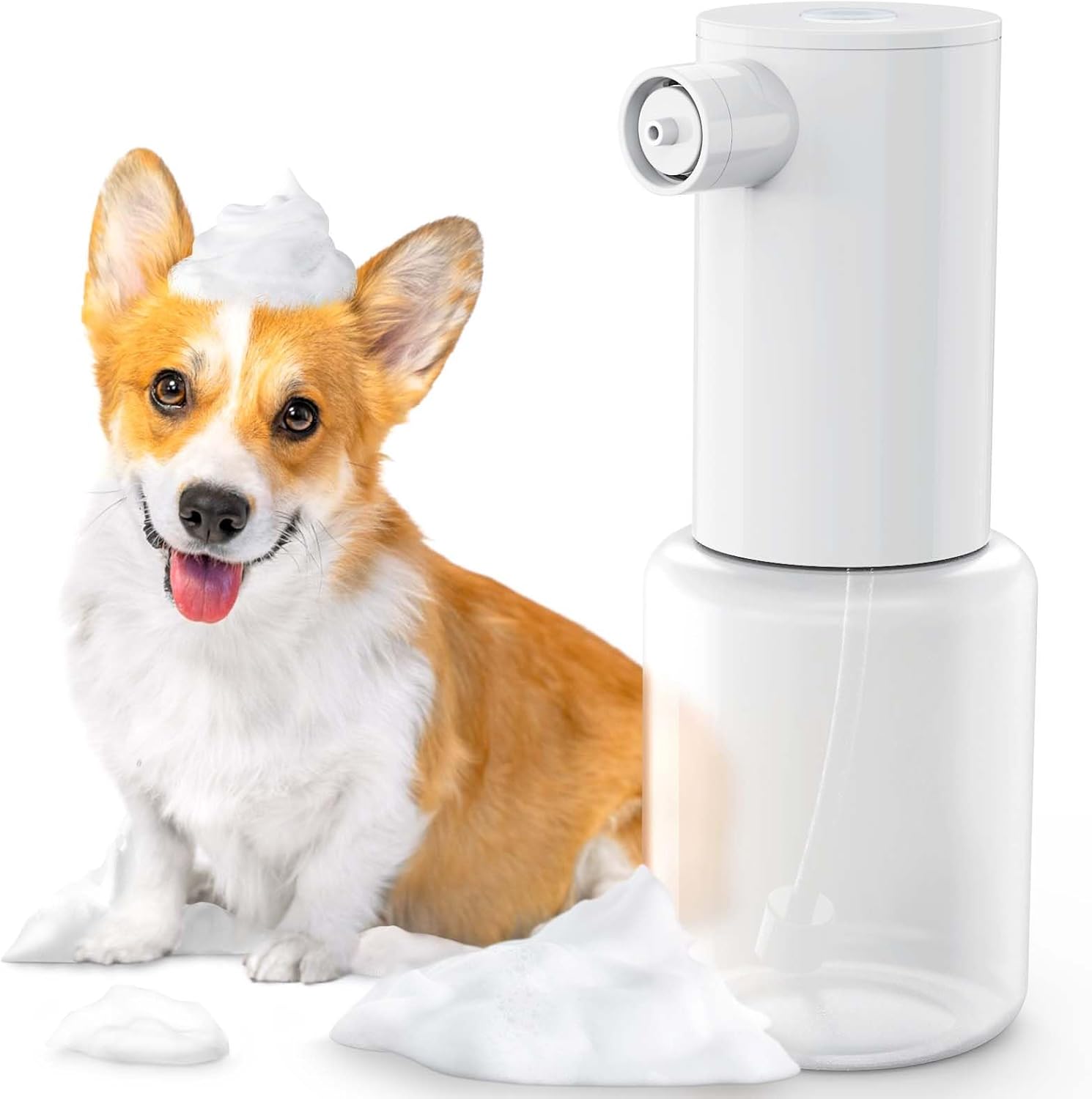 Amazon.com: Electric Foam Soap Dispenser for Pet Bath, Electric Foam ...