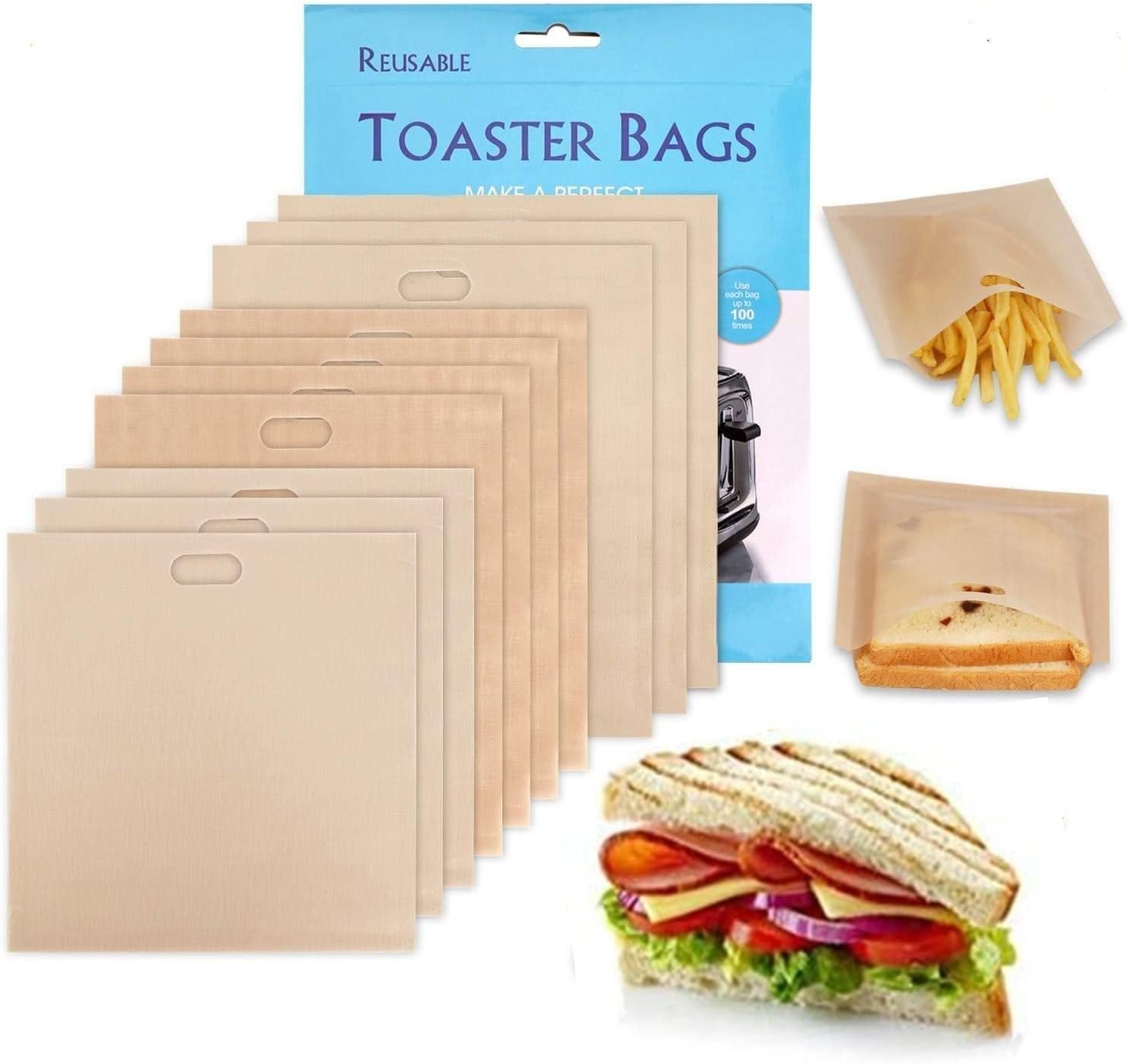 Amazon.com: Toaster bags 3 Sizes Toaster Bags for Heat Resistant ...