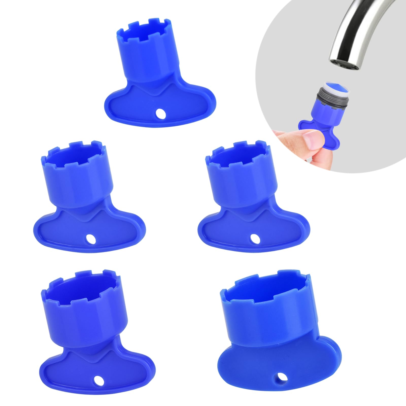 Snapklik.com : 5 Pieces Faucet Aerator Removal Tool 5 Sizes Cache ...
