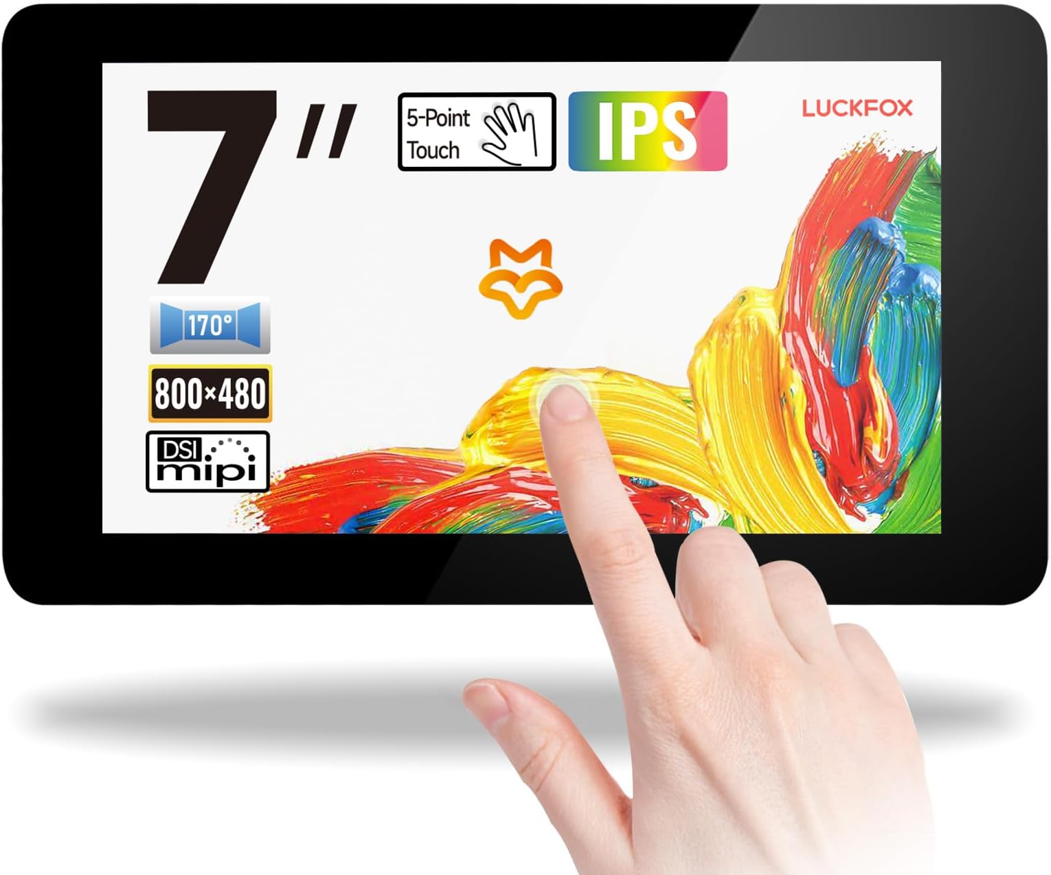 Raspberry Pi 7-Inch Touch Screen Display, SD VGA 480p: Amazon.de ...