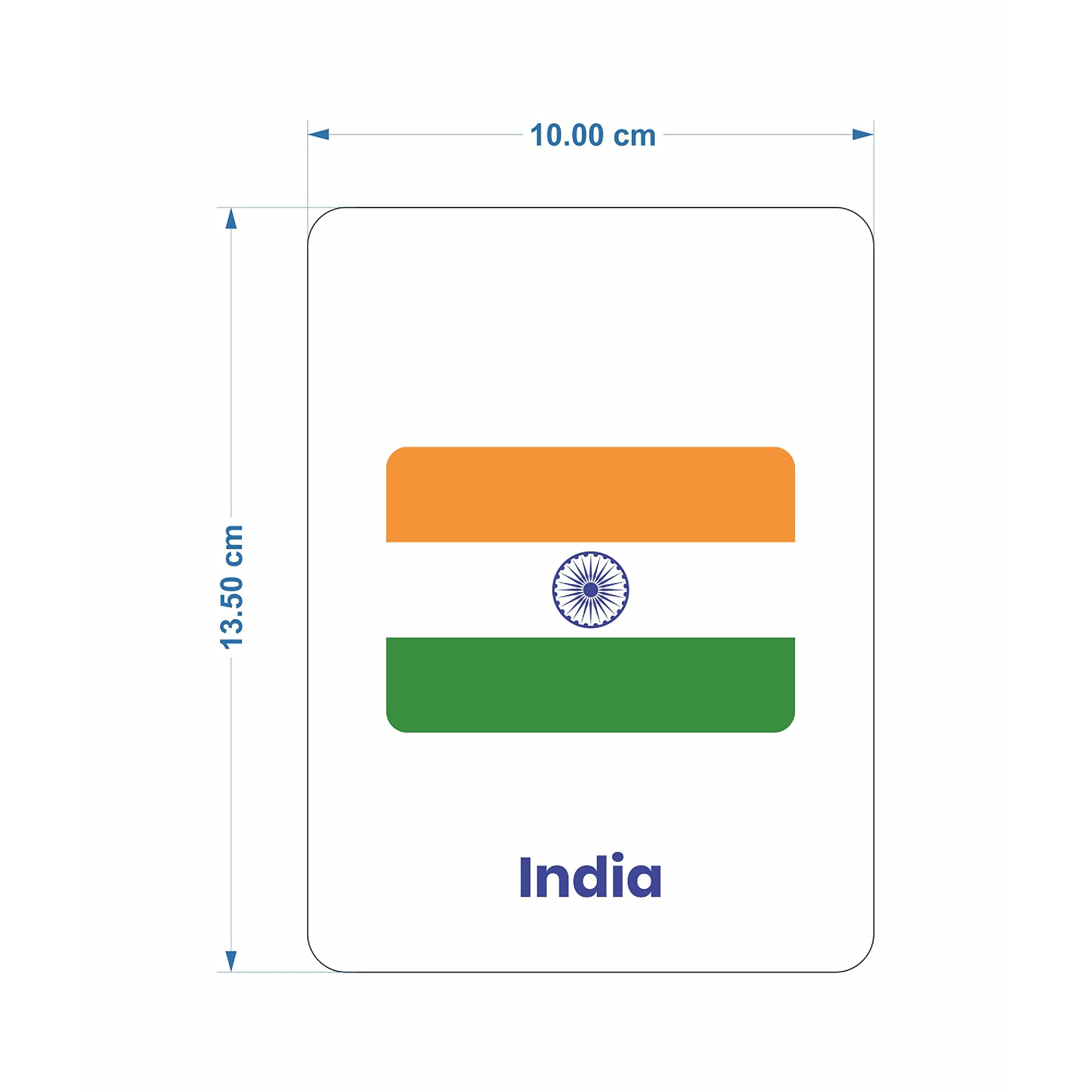 Country Flags Flash Cards | 27 Early Learning Flash Cards for Kids: Buy ...