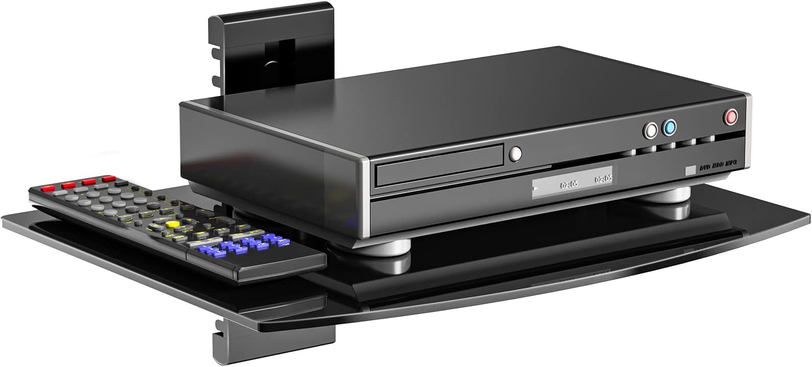 Amazon.com: 13-Inch Wide Platform TV Top Shelf - Adjustable Cable Box ...