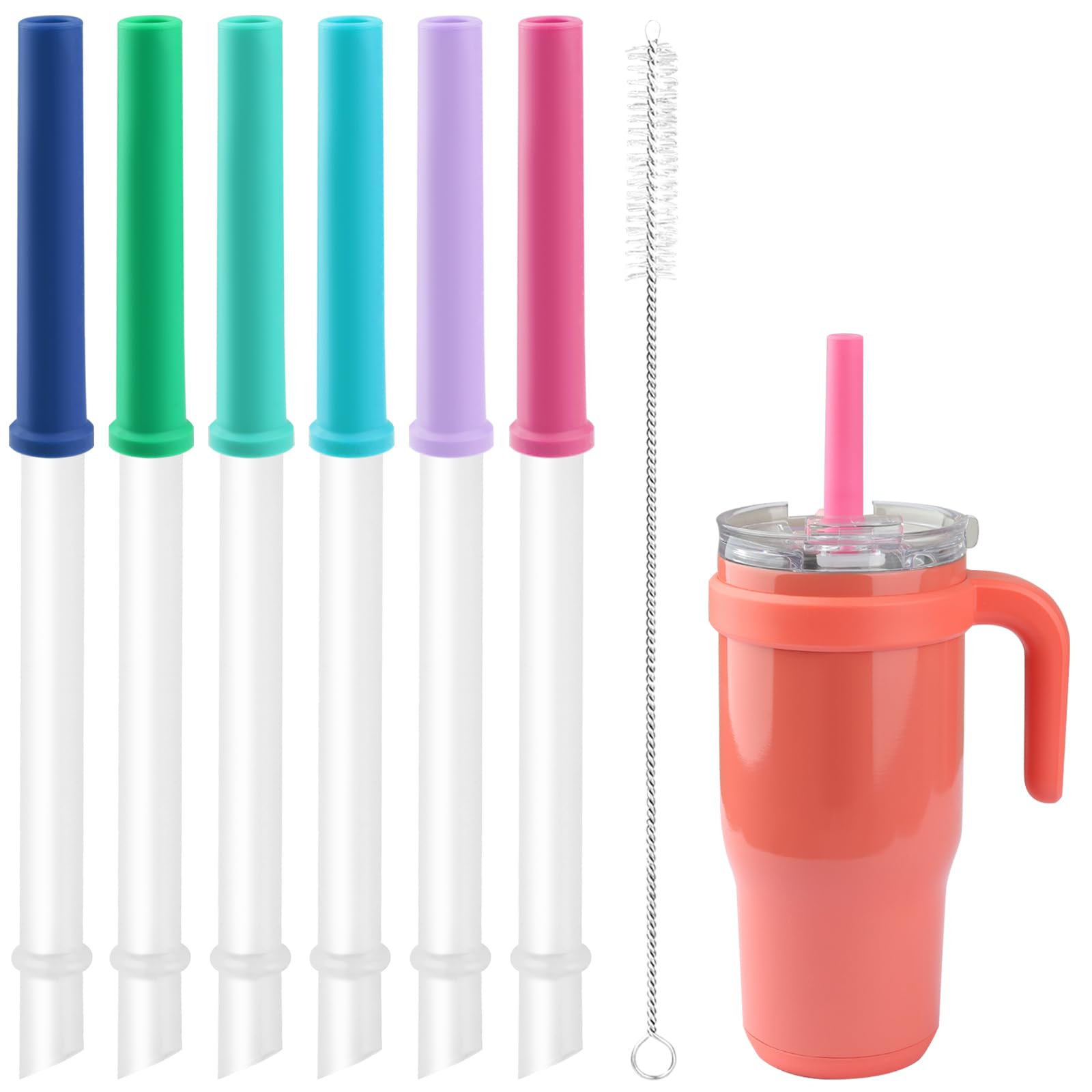 Amazon.com: Replacement Straws Set Compatible With REDUCE Kids Coldee 2 ...