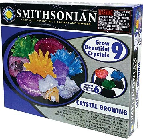 Amazon.com: Smithsonian Crystal Growing Set : Toys & Games