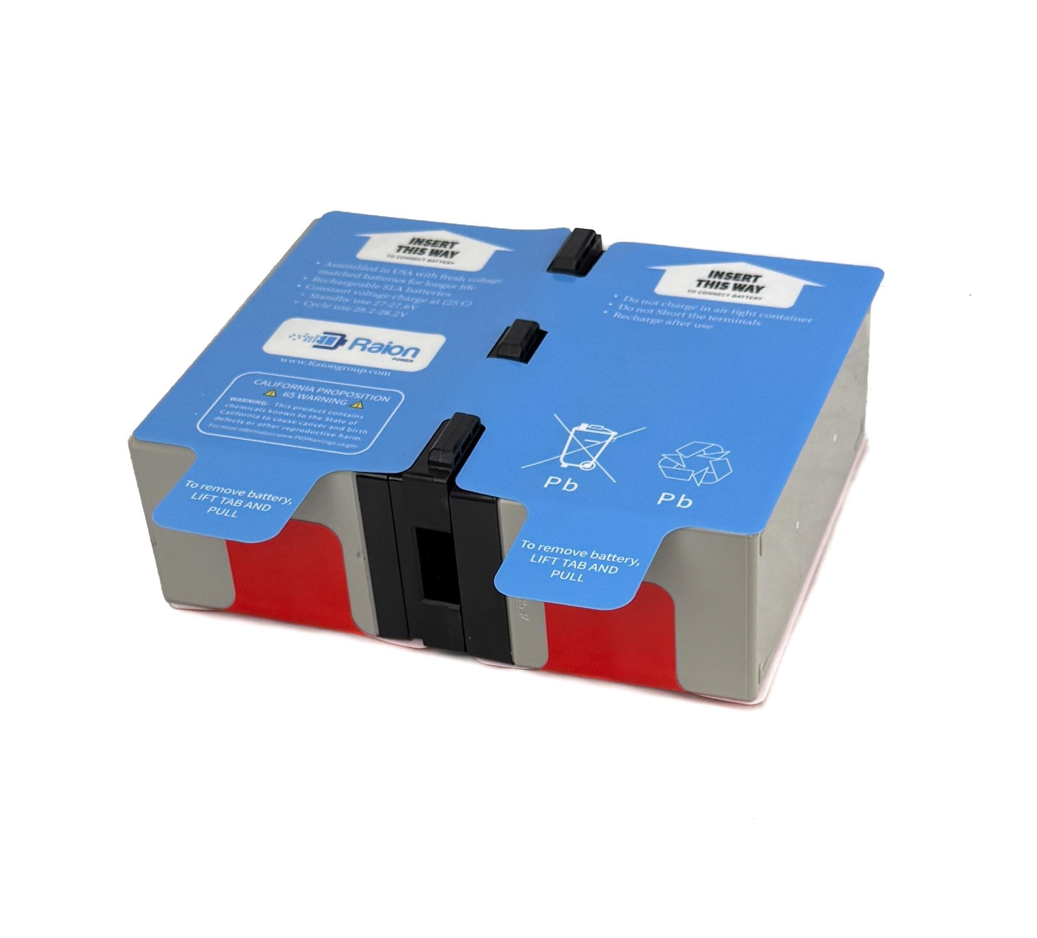 Amazon.com: Raion Power 24V 9Ah Replacement High Rate RBC124 Battery ...