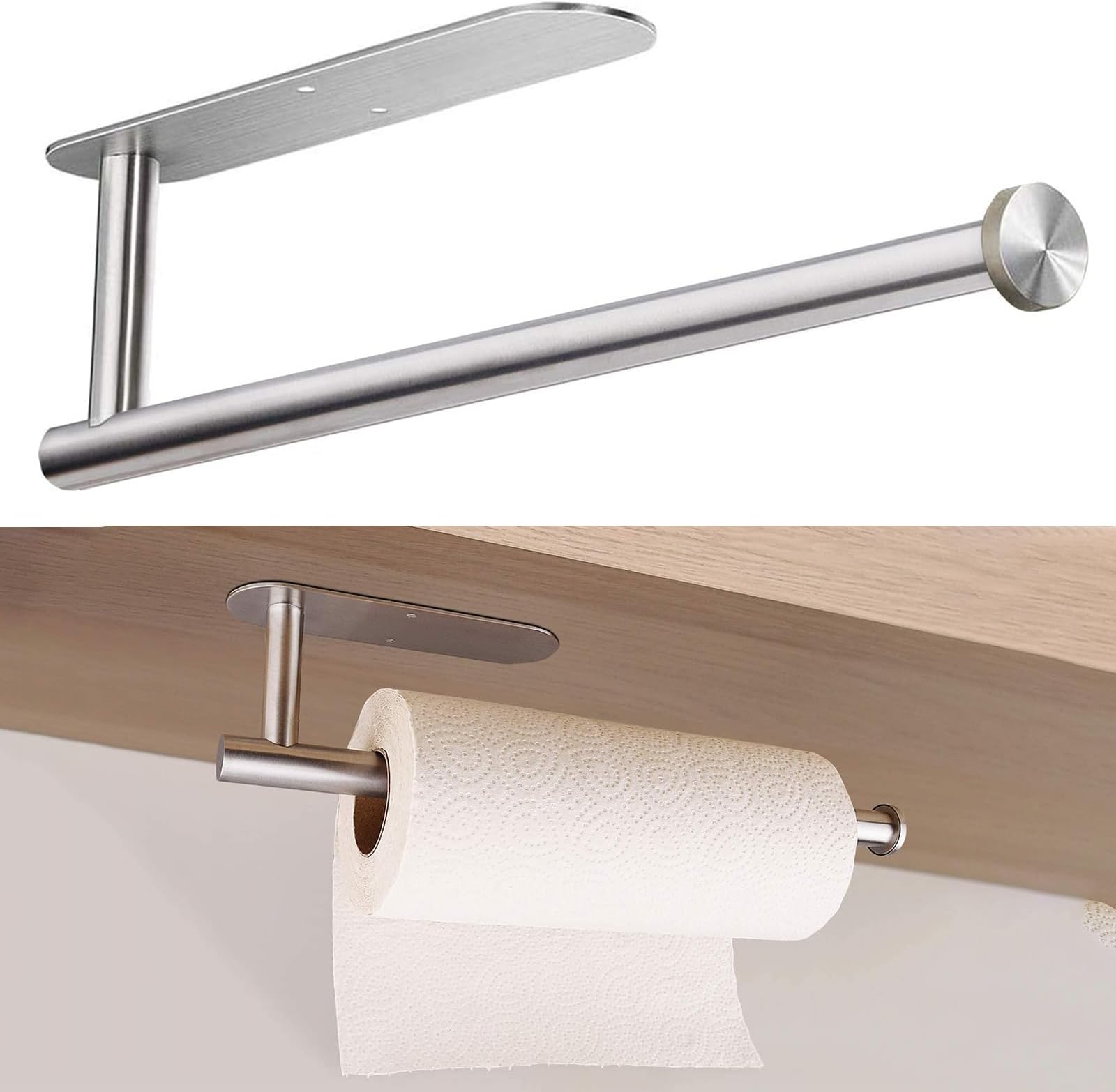 Ausein Porta Rollos Papel de Baño, Portarollos Servitoallas de Acero ...