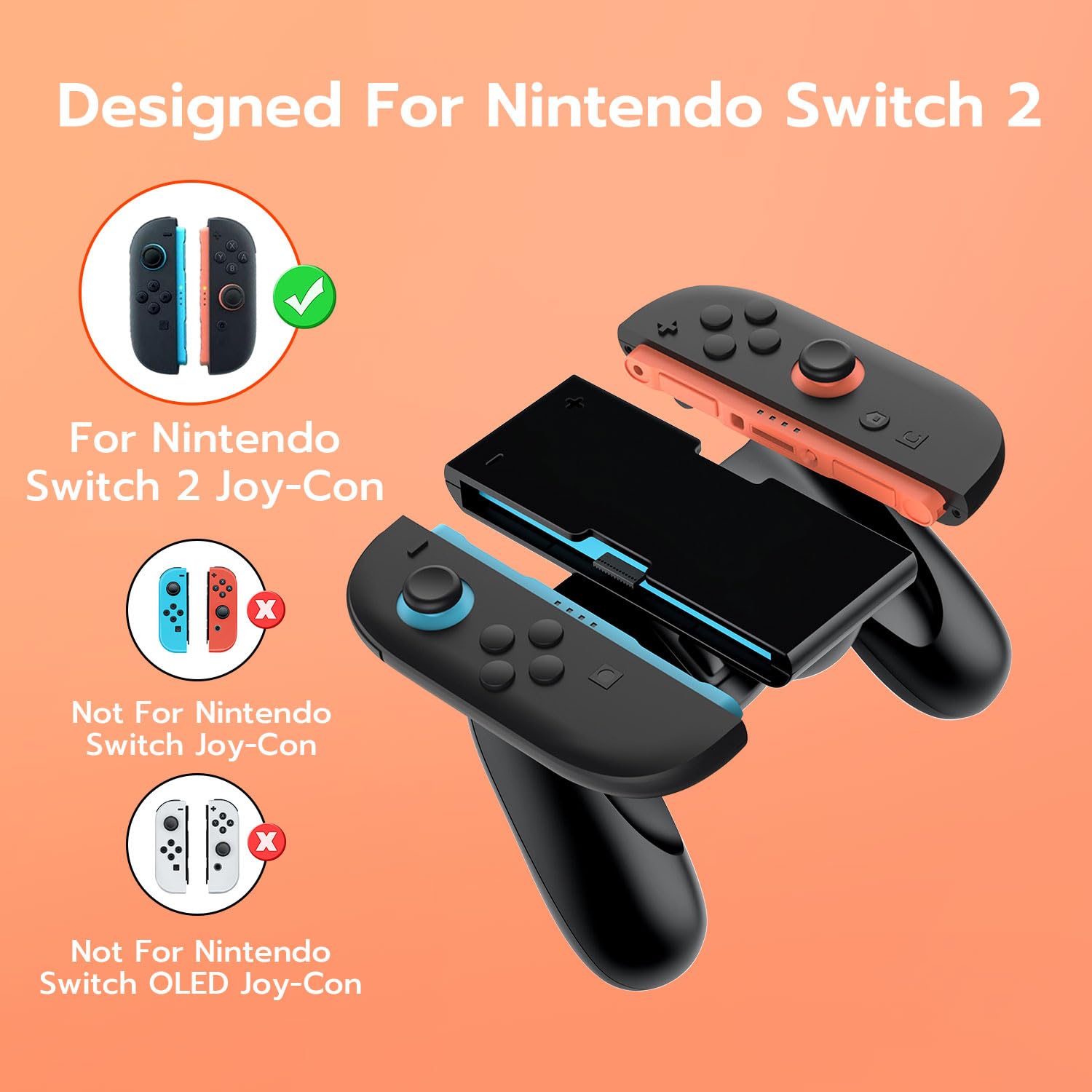 Snapklik.com : Wigearss Joy Con Charging Grip For Nintendo Switch 2 Joy ...