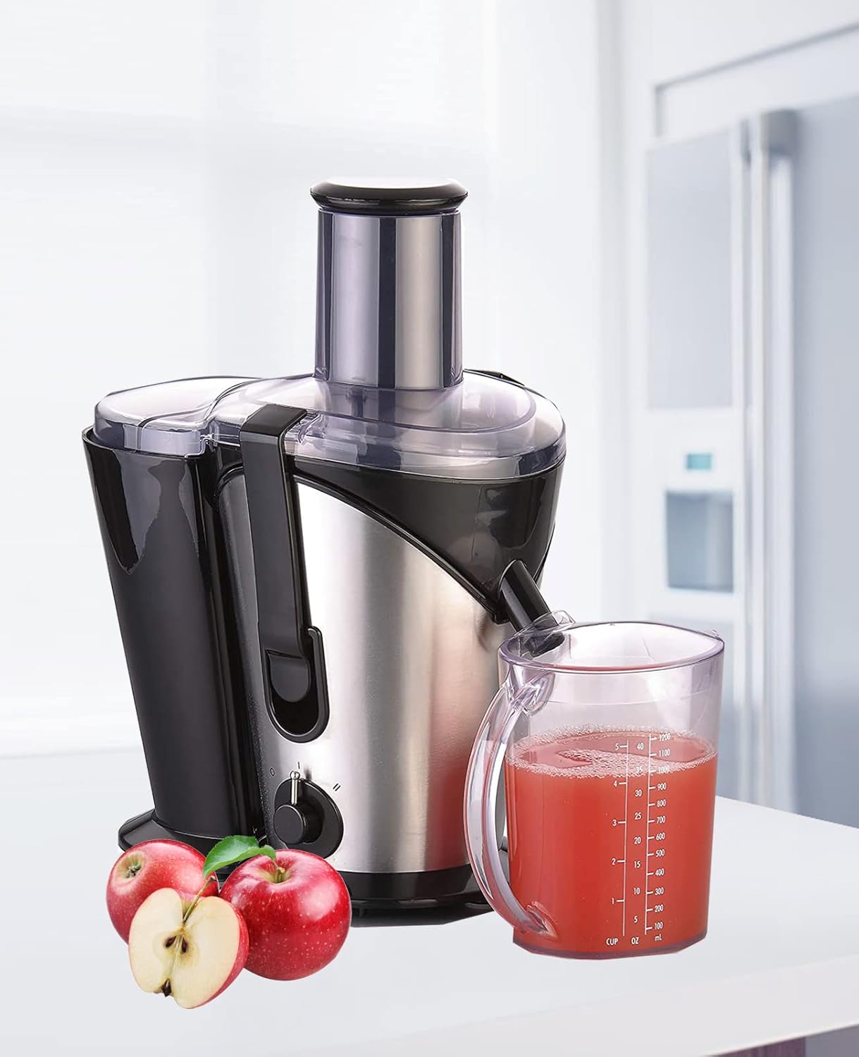 Máquina exprimidora centrífuga con boca grande de 3 pulgadas para ...