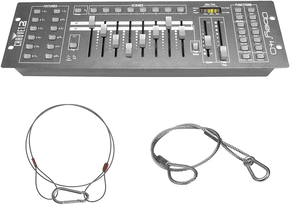 Amazon.com: Chauvet DJ Obey 10 DMX-512 Universal LED Lighting ...