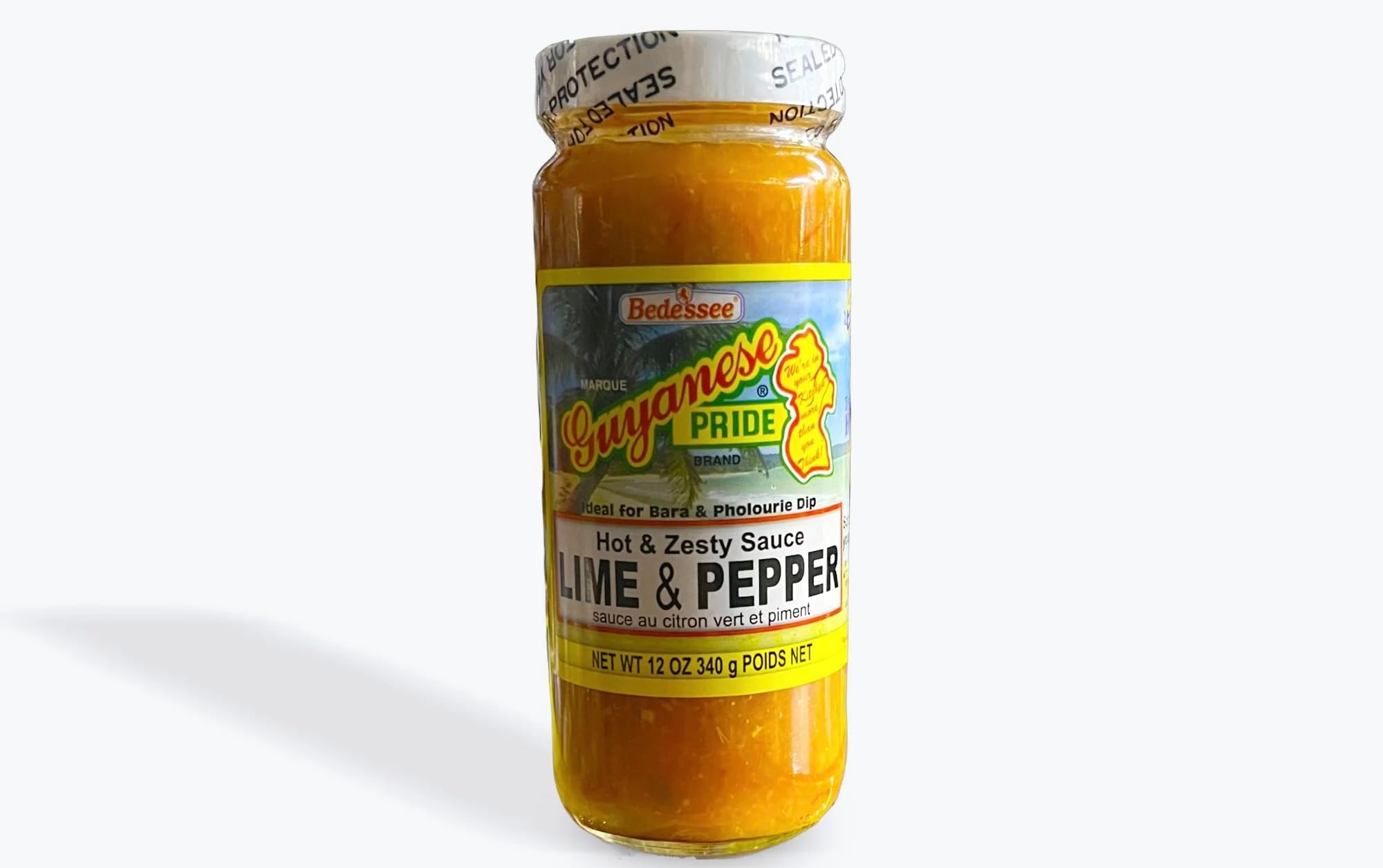 Amazon.com : Guyanese Pride Lime & Pepper Sauce 12oz : Grocery ...