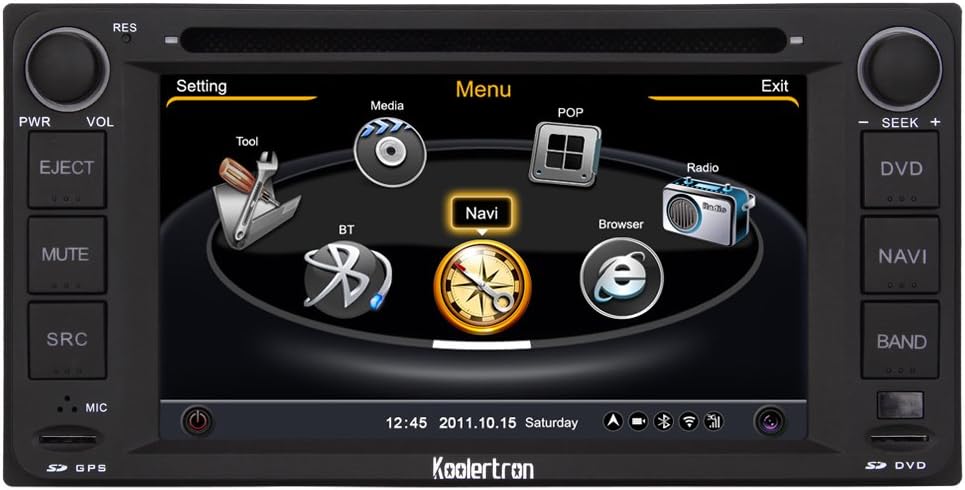 Amazon.com: In Dash Car DVD GPS Navigation Player : Electronics