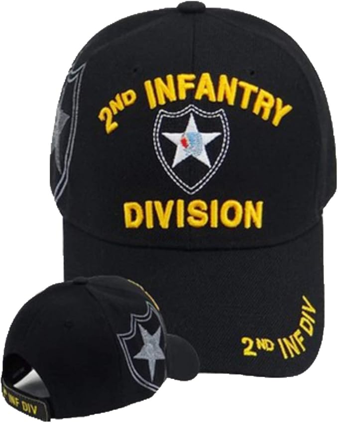 2nd Infantry Division Military Cap, Black at Amazon Men’s Clothing store