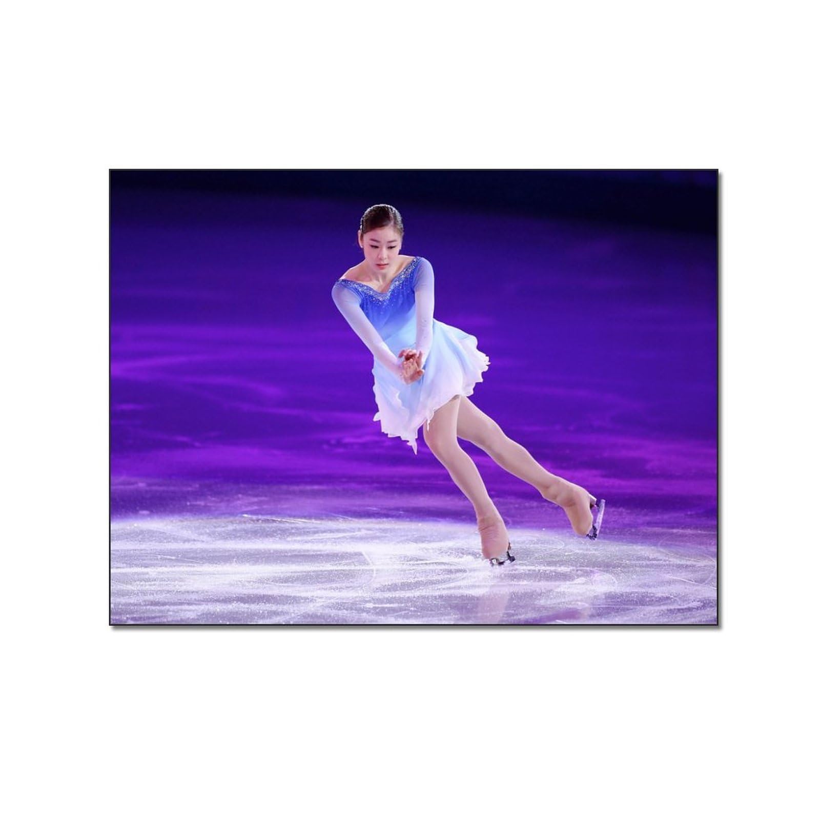 Peintures De Patinage Artistique Poster D'art Sportif, Patinage