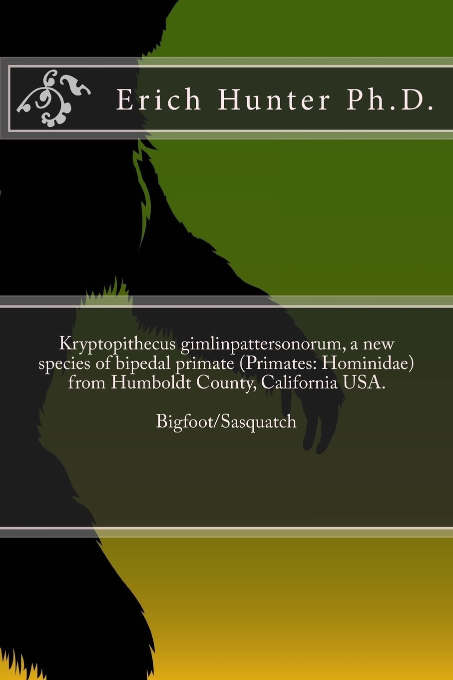 Kryptopithecus gimlinpattersonorum, a new species of bipedal primate ...