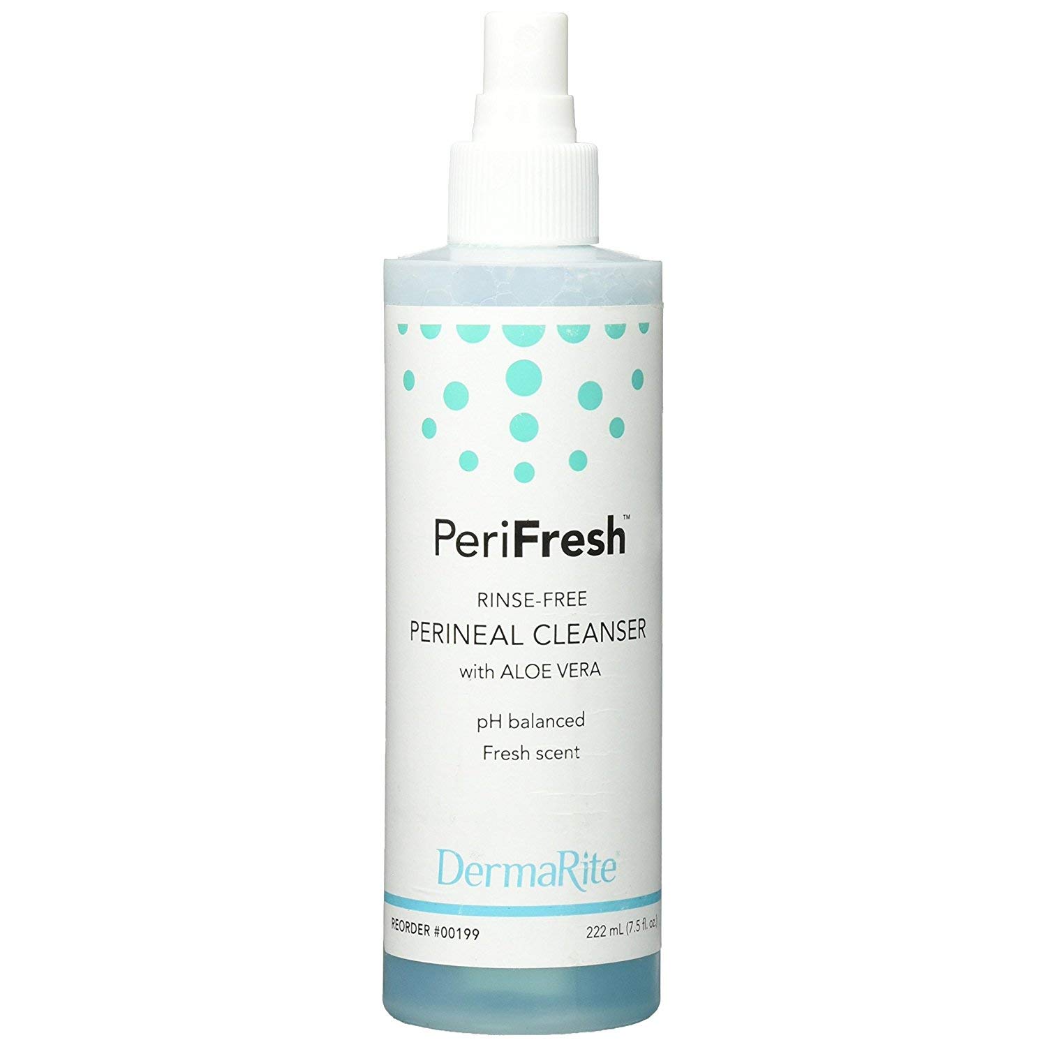 Amazon.com : DermaRite PeriFresh Rinse-Free Perineal Cleanser - Aloe ...