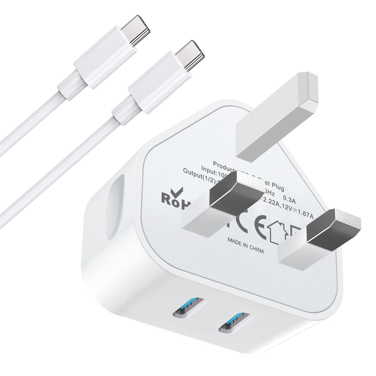 Google Pixel Fast Charger Plug and Cable USB Type C Fast Charge for ...