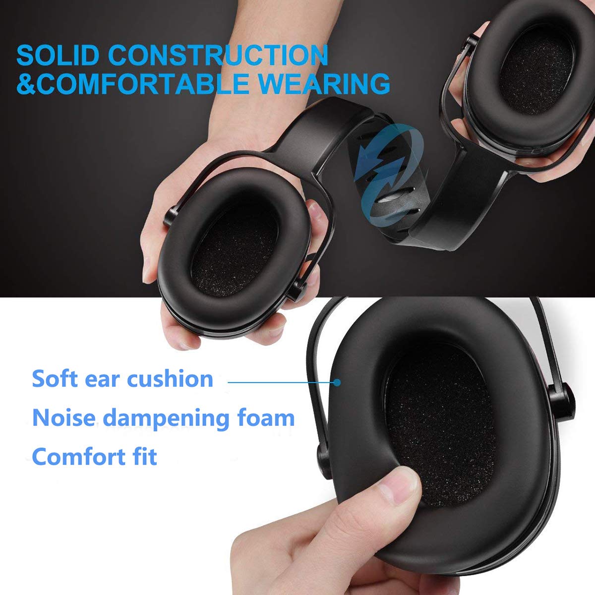 Snapklik.com : Iwinna Noise Cancelling Headphones Adults Kids ...