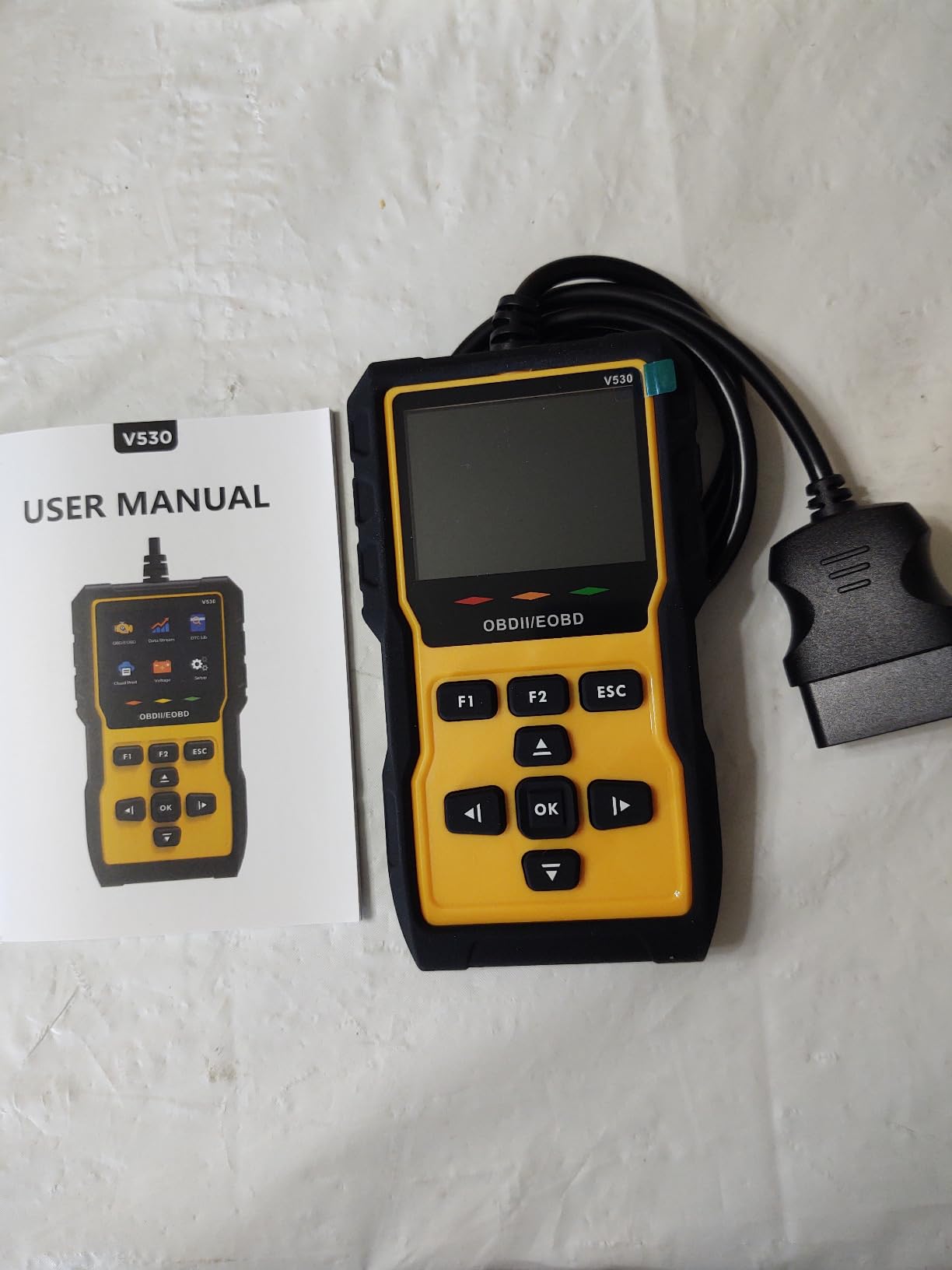 Amazon.com: HEHEBON Professional OBD2 Scanner Diagnostic Tool, Enhanced ...