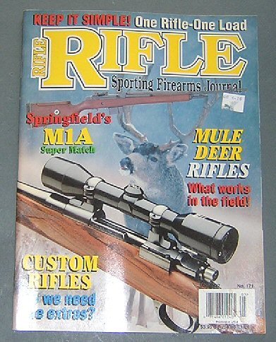 Rifle Sporting Firearms Journal, Volume 29, Number 3, May 1997 (Caribou ...