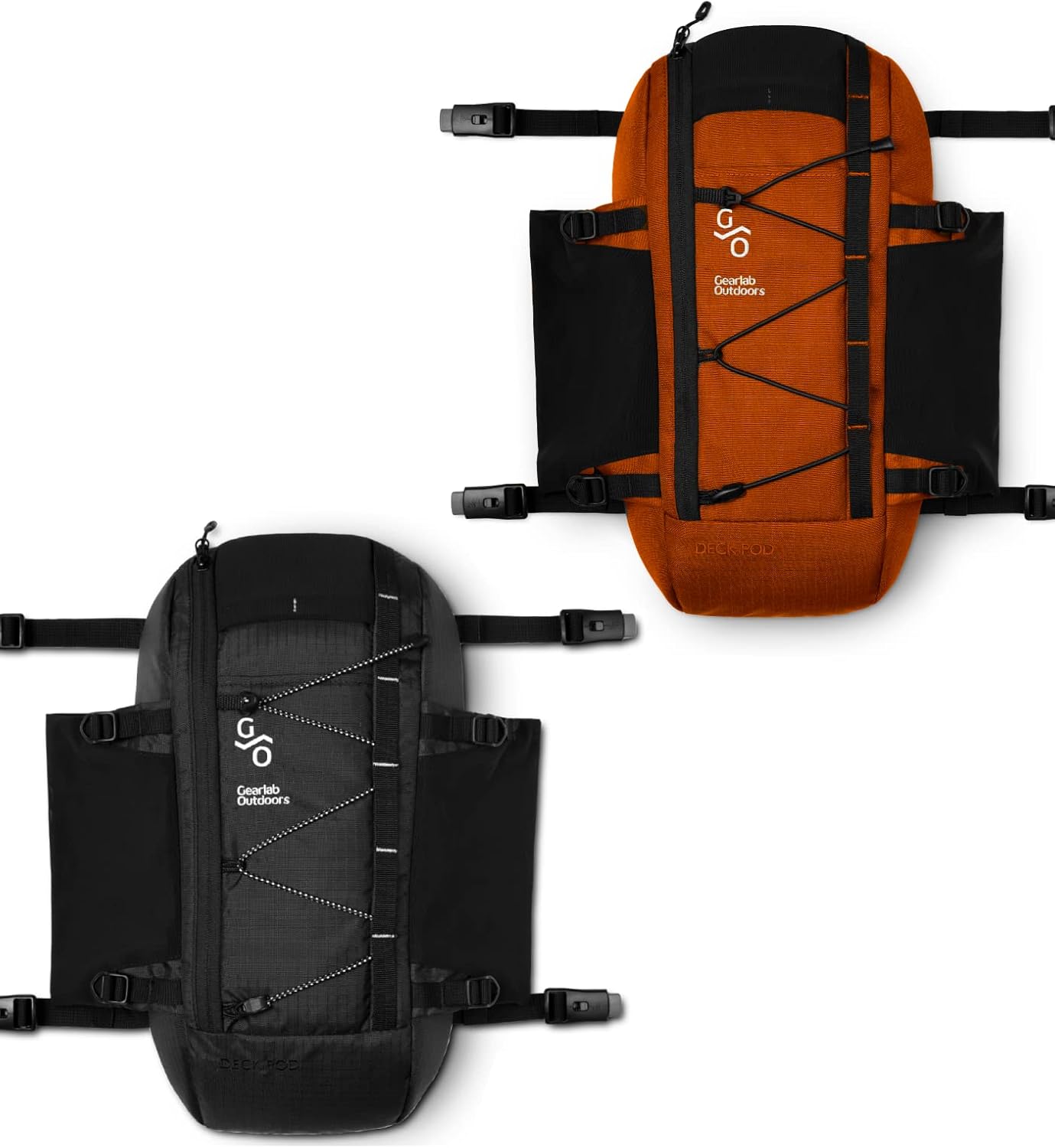 Amazon.com: Gearlab Deck Pod 2 Bundle, Kayak Deck Bag, Deckhand system ...