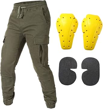 Amazon.com: Motorcycle Riding Jeans with Armor Cargo Pants for Men ...